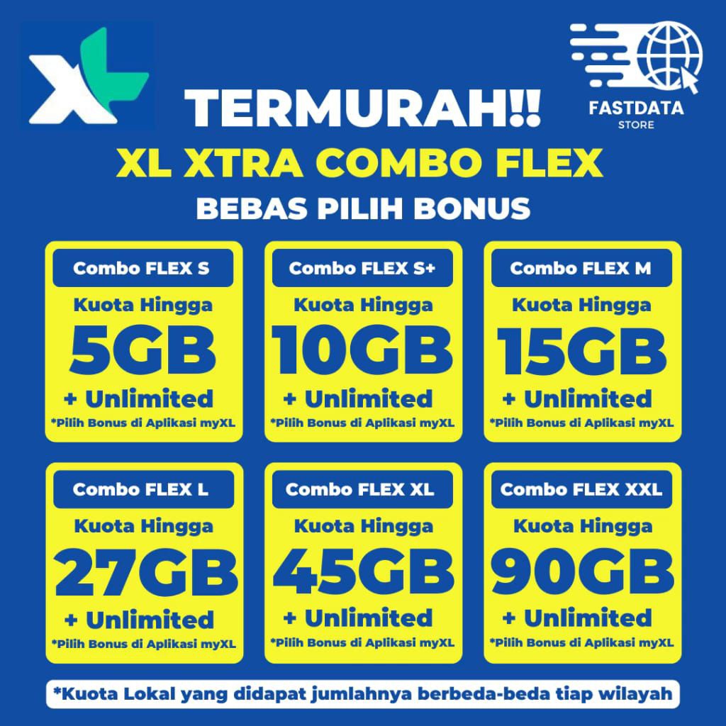 Jual PAKET DATA XL XTRA COMBO FLEX SUPER MURAH PROSES CEPAT | Shopee Indonesia
