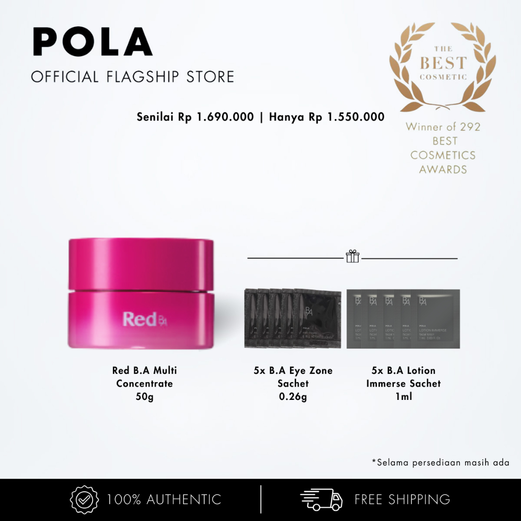 Jual POLA Red B.A Multi Concentrate Facial Cream | Shopee Indonesia