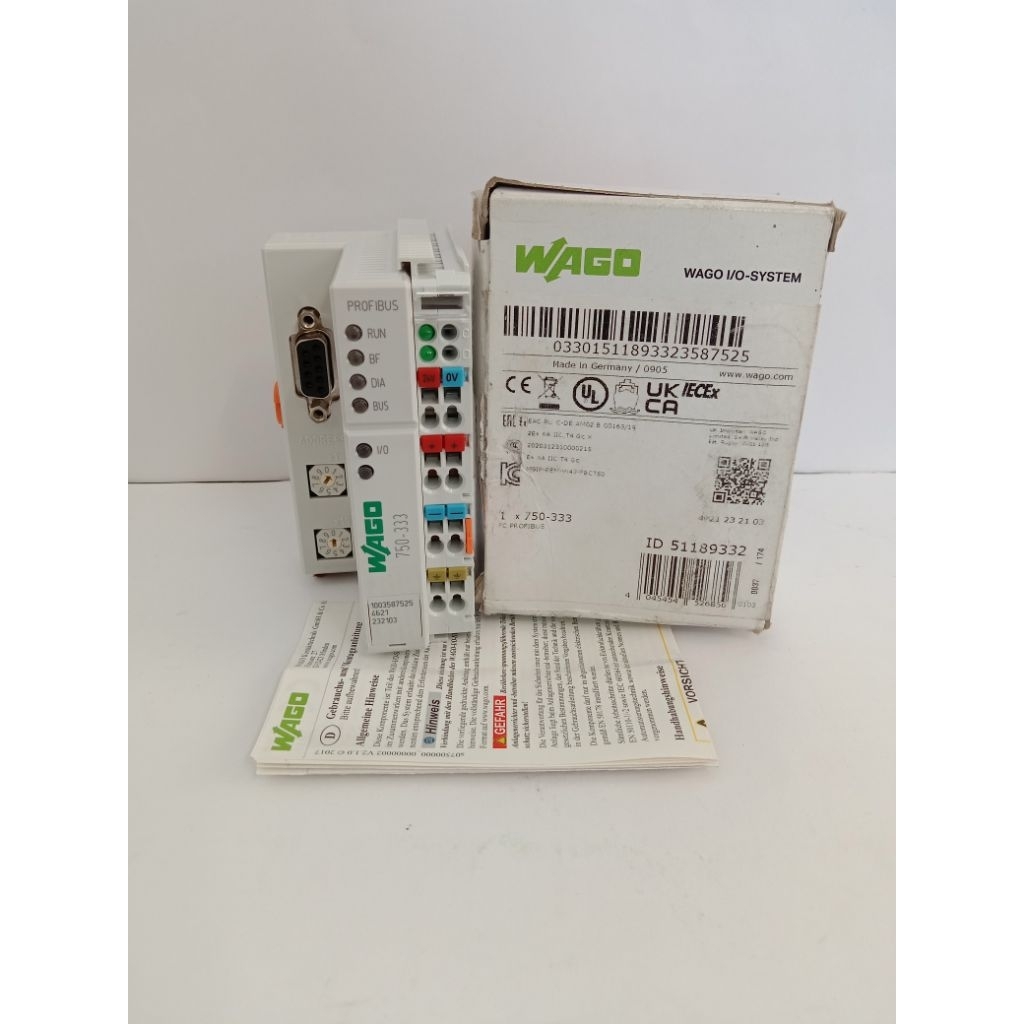 Jual WAGO 750-333 Fieldbus Coupler Profibus Original | Shopee Indonesia