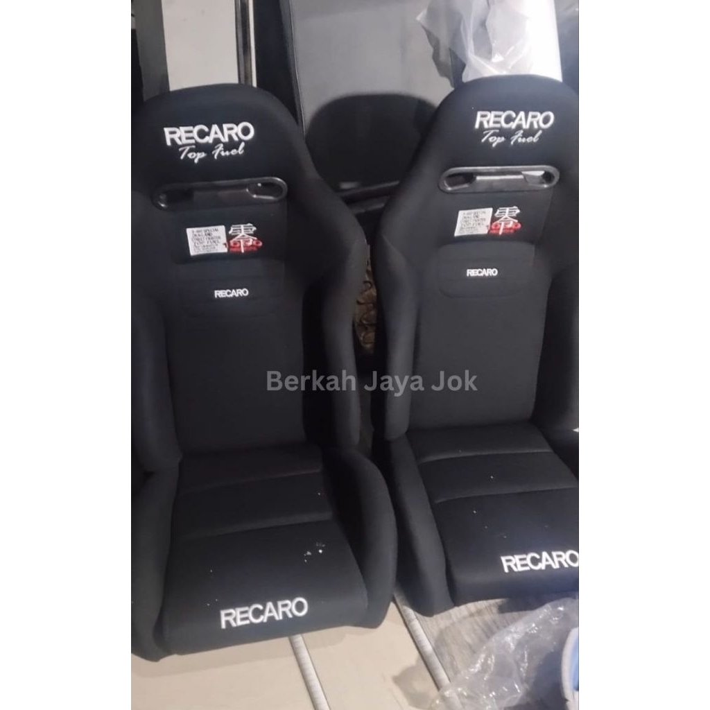 Jual Jok Racing Mobil Recaro Top Fuel Hitam | Shopee Indonesia
