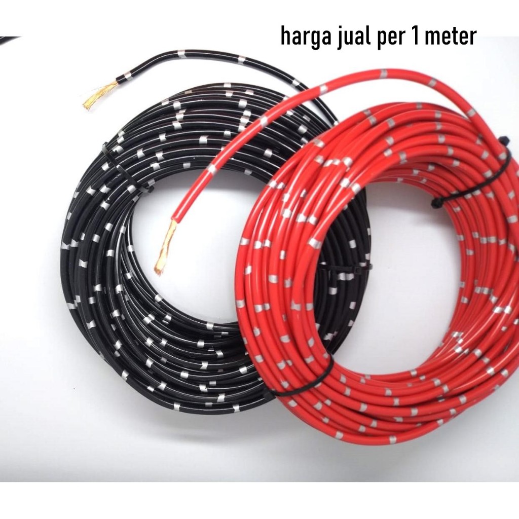 Jual Kabel Body bintik 4 mm Kelistrikan Mobil Motor meteran kabel utama kelistrikan motor mobil ...