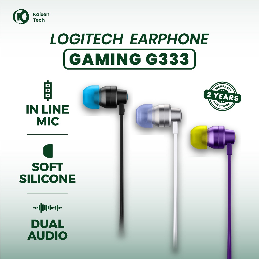 Jual Logitech G333 Gaming Headset – Earphone Ideal Buat Gamer Mobile ...