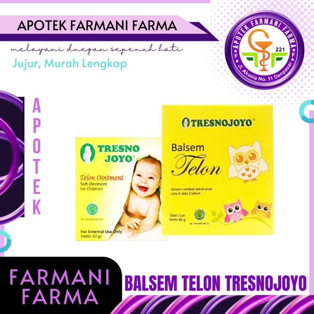 Jual BALSEM TELON TRESNOJOYO 40 GRAM / BALSEM TELON TRESNOJOYO 20 GRAM ...
