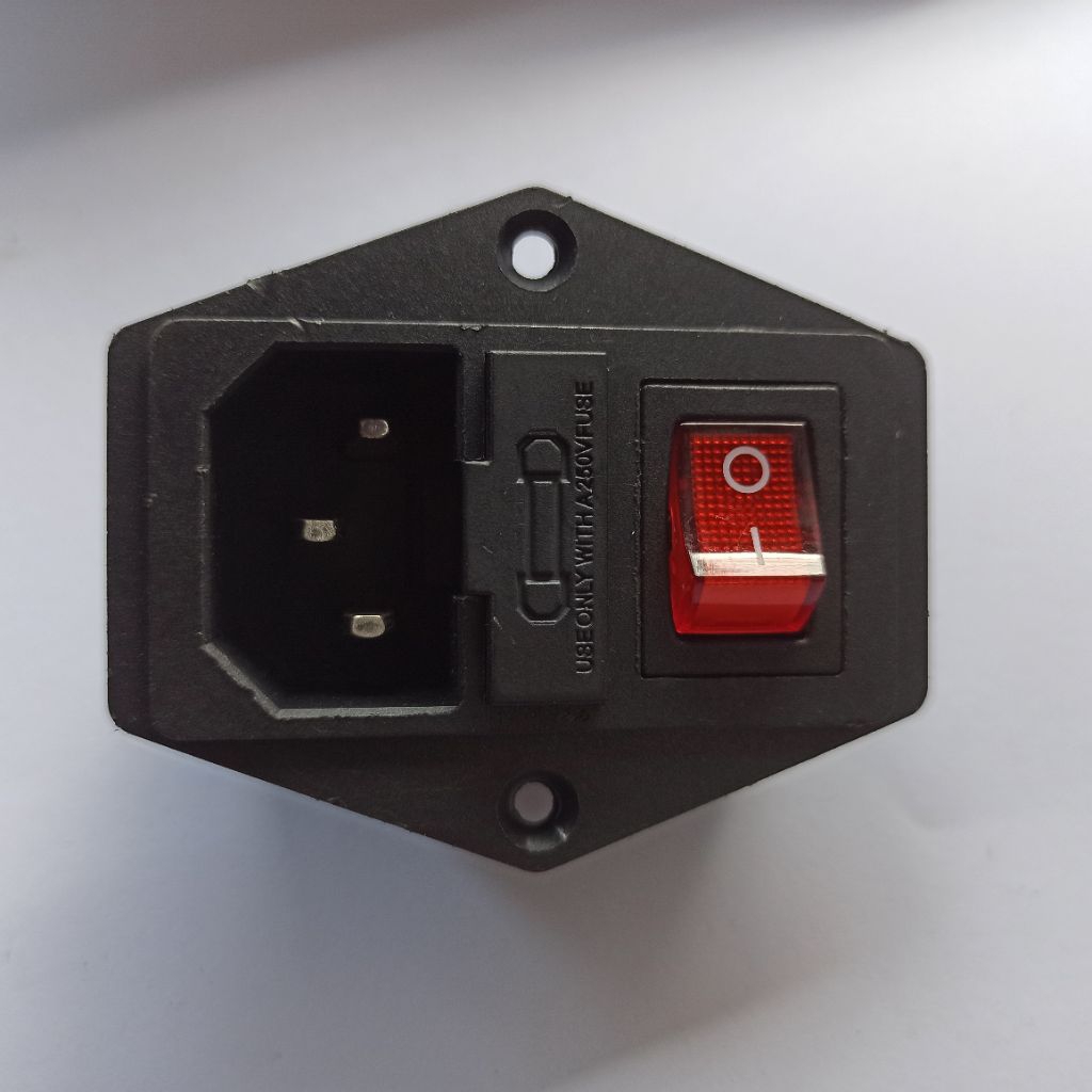 Jual soket AC 3 pin soket power | Shopee Indonesia