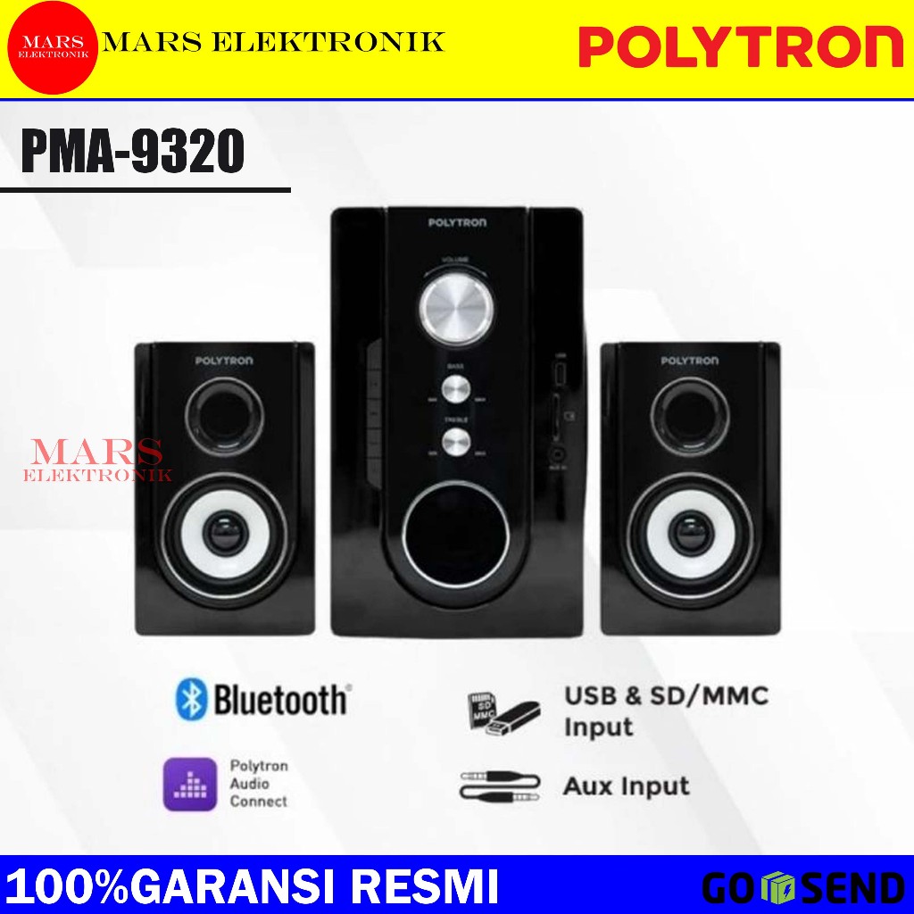 Jual SPEAKER POLYTRON MULTIMEDIA BLUETOOTH PMA-9320 POLYTRON SPEAKER ...