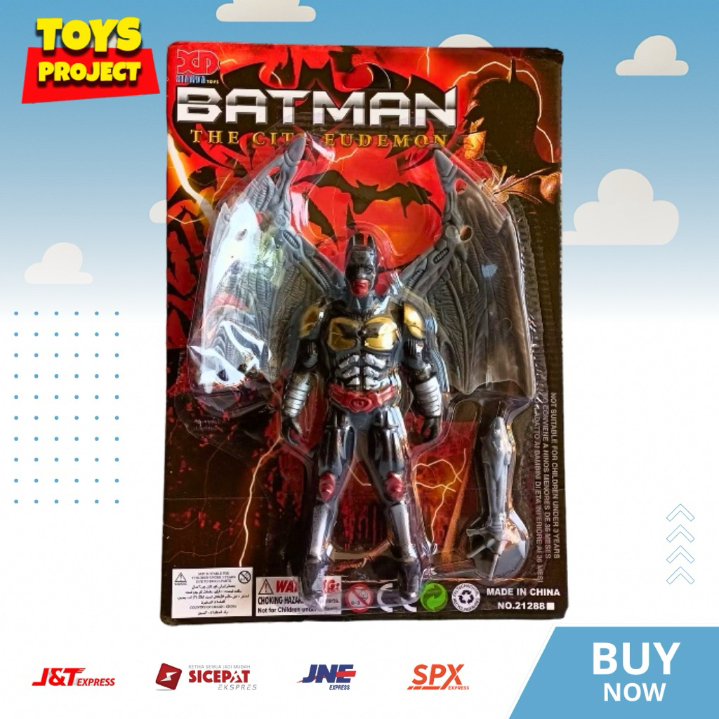 Jual Mainan Action Figure Batman Monster Sayap Besar The City Eudemon ...
