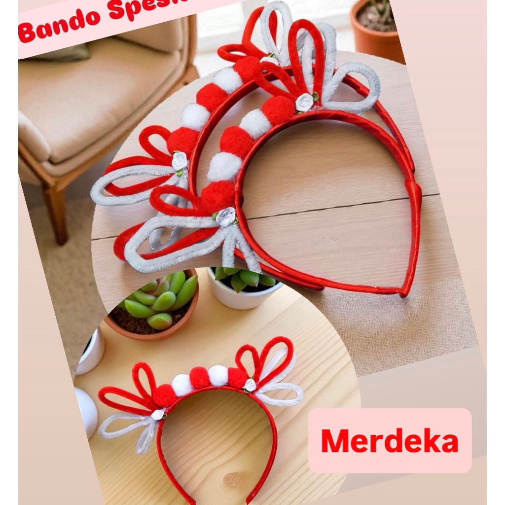 Jual ( PER PC) BANDO MERAH PUTIH/BANDO 17 AGUSTUS /BANDO KEMERDEKAAN H ...