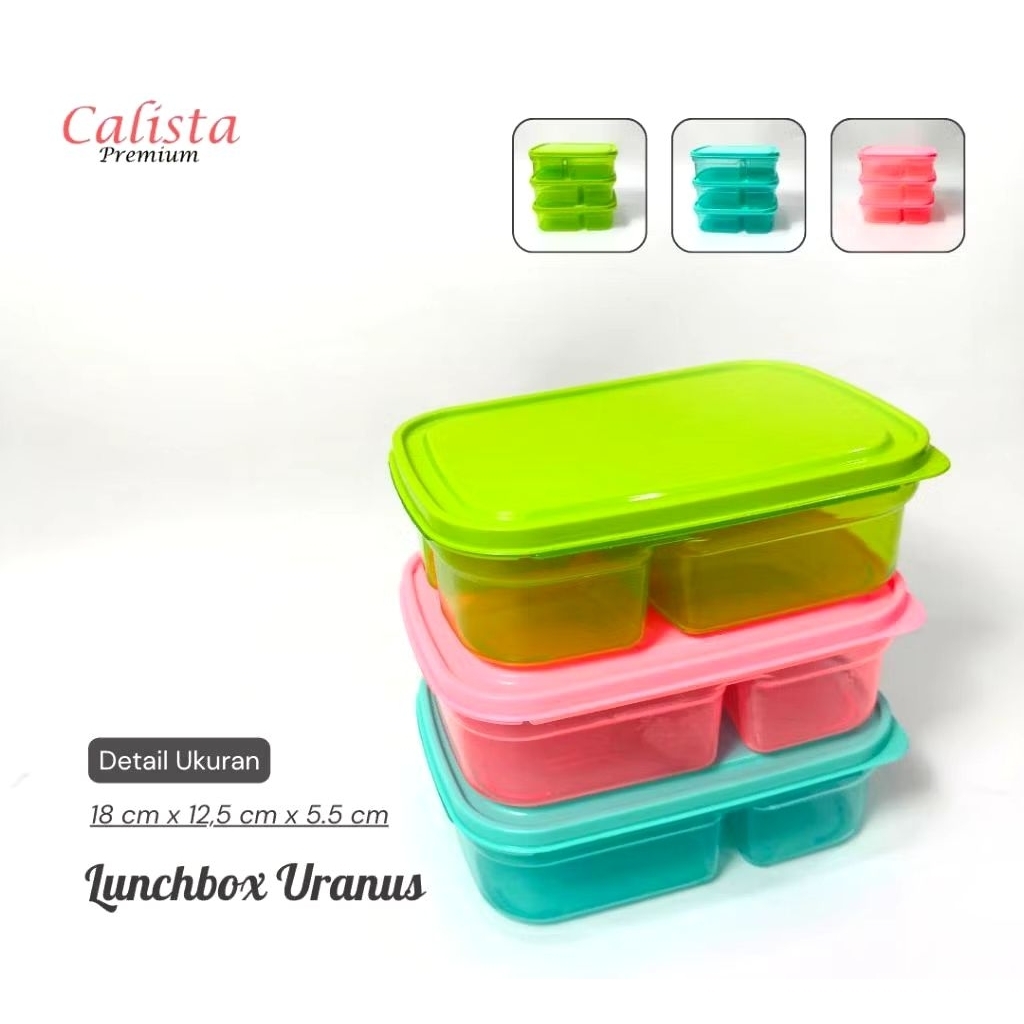 Jual TEMPAT MAKAN LUNCH BOX CALISTA URANUS | Shopee Indonesia