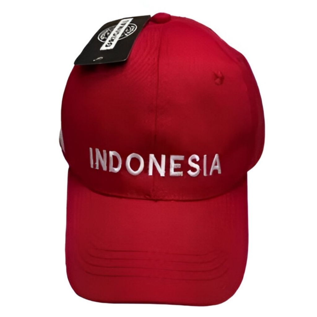 Jual Topi Baseball Garuda Indonesia Merah Putih | HUT RI 80 | Bahan ...