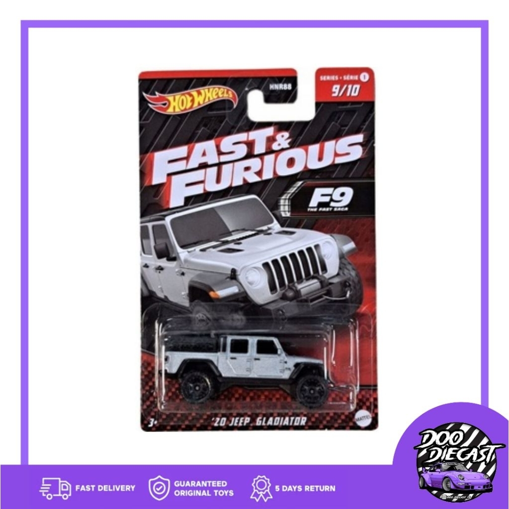 Jual Hot Wheels 20 Jeep Gladiator Fast And Furious Wave 1 Varian ...