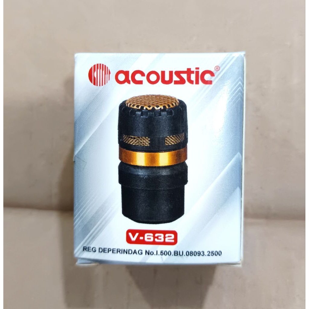 Jual Spul MIC acoustic V-632 / spul microphone Dynamic V-632 | Shopee ...