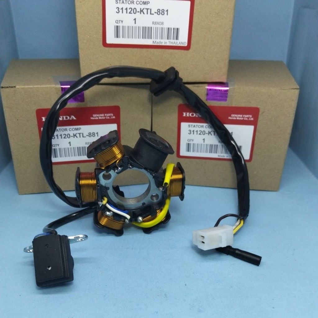 Jual KTL-881 Spool Spul Stator Comp Motor Supra fit Revo Legenda ...