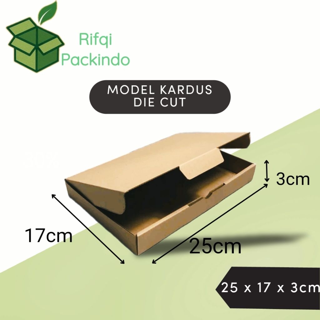 Jual Box Pizza Polos Ukuran 25x17x3cm / Dus Pizza / Kardus Pizza ...