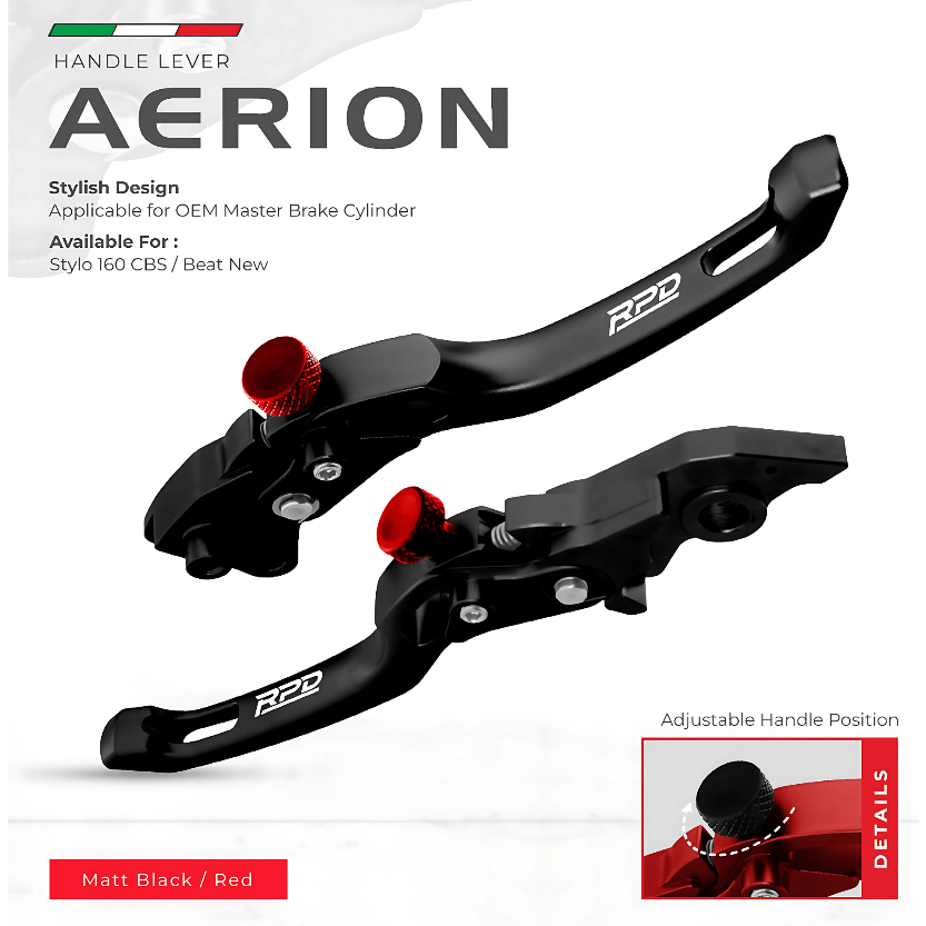Jual RPD Handle Lever Tuas Rem Aerion For Beat Fi Esp (Deluxe) | Shopee ...