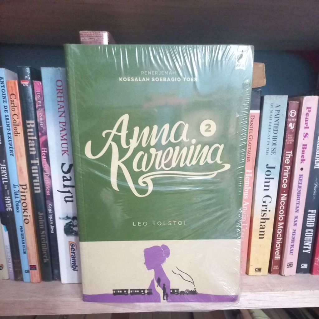 Jual Buku novel Anna Karenina 2 KPG Oleh Leo Tolstoi segel original ...