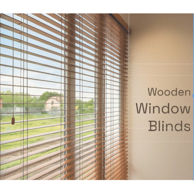 Jual Krey Bahan Kayu / Wooden Window Blind - Special Order Ibu A ...