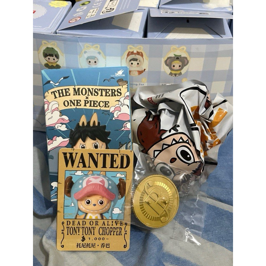 Jual Labubu x One Piece Figure Nami Nico Robin Sanji Sabo Brook Tony ...