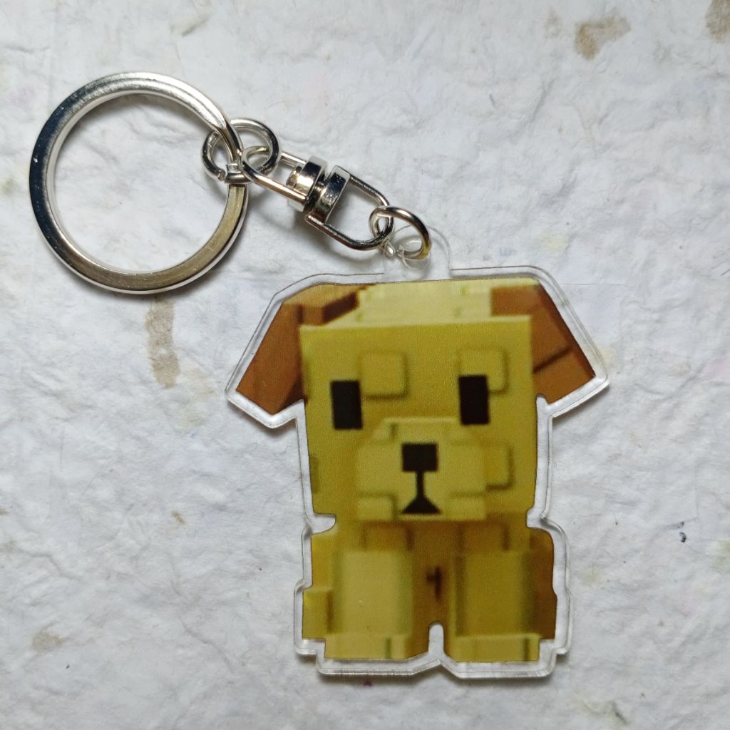 Jual ganci GOLDEN LAB Grow A Garden keychain gantungan kunci Golden Lab ...