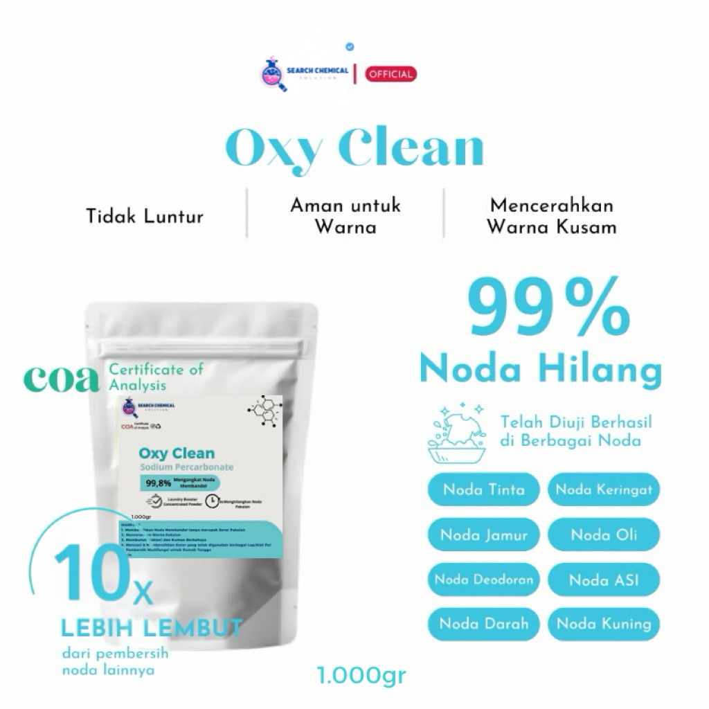 Jual Cloth stain remover | Detergent OXY | SPC | Penghilang Noda Pakaian | Oxy clean | Shopee ...