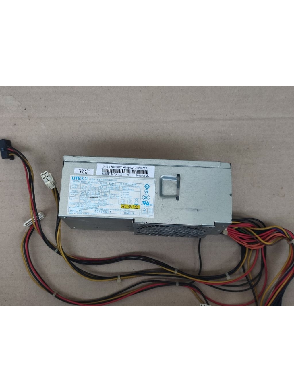 Jual power suply psu pc lenovo M71 M81 M91 ( LITEON MODEL NO : PS-5181 ...
