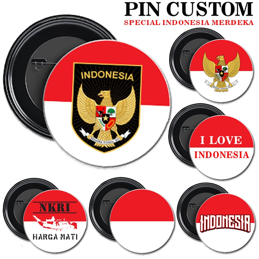 Jual Pin Kemerdekaan Indonesia Merah Putih | Shopee Indonesia