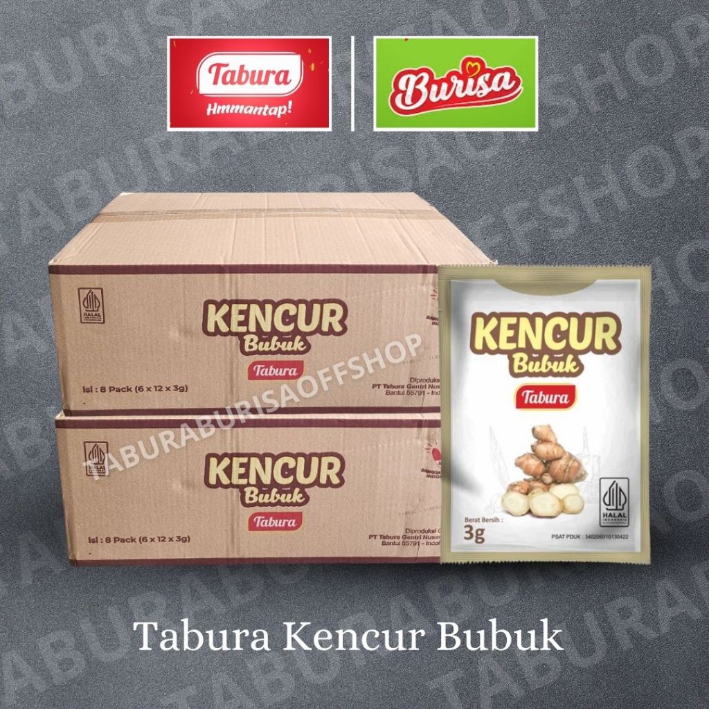 Jual TABURA Kencur Bubuk (DOS-CARTON) | Shopee Indonesia