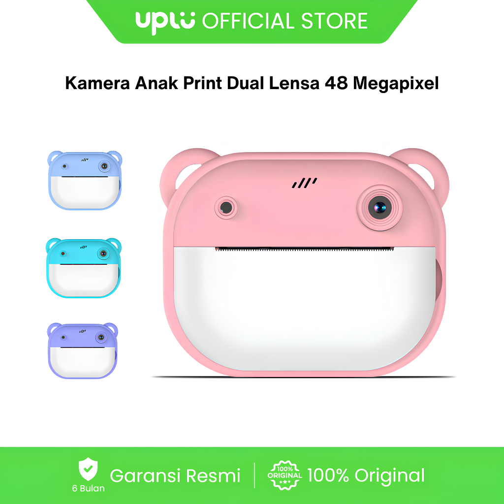Jual UPLU Kamera Anak Mini Digital Instax Digicam Dual Camera Instant ...