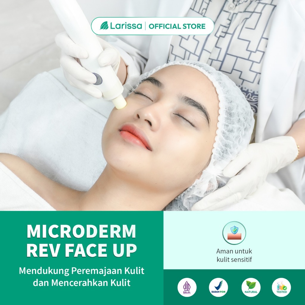 Jual Microderm Rev Face Up Treatment Perawatan Wajah Larissa Aesthetic ...