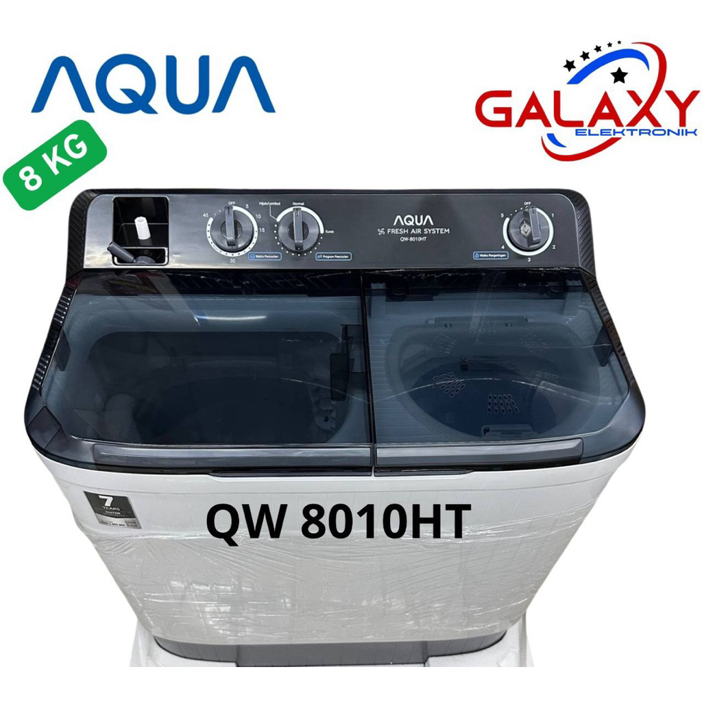 Jual MESIN CUCI 2 TABUNG AQUA QW 7030HT/QW 8030HT/ QW9030HT/9031HT ...