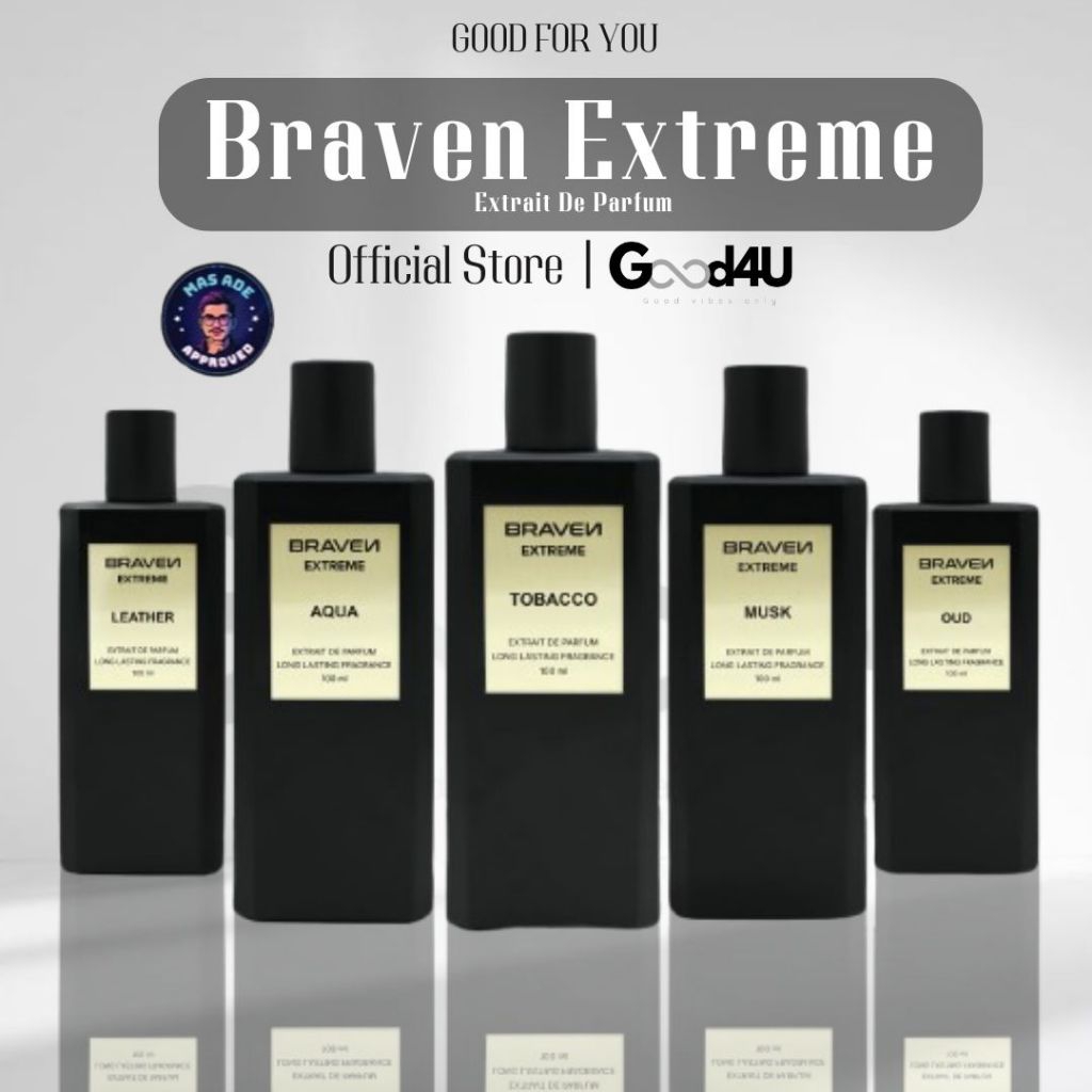 Jual Braven BRAVEN EXTREME Series Extrait De Parfum 100 ml - Long ...
