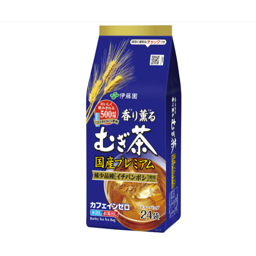Jual Itoen Ito En Premium Mugicha | Premium Barley Tea isi 24 Tea Bag ...
