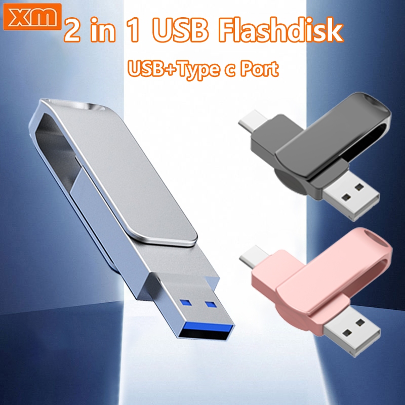 Jual XM U202 Flashdisk TYPE-C Kecepatan Tinggi: 128GB-1TB, Flash Drive ...