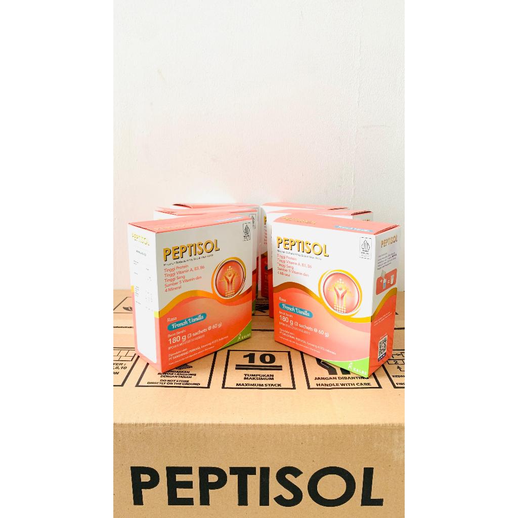 Jual Bundle 6 box Peptisol Vanilla Cokelat 6 box | Shopee Indonesia