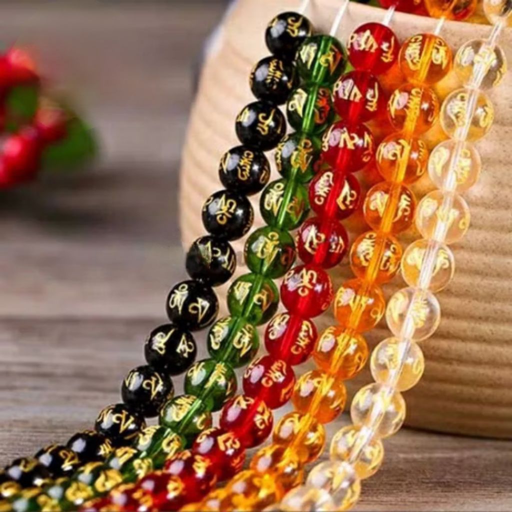 Jual Batu Tibet Mantra/Manik-manik Gelang/Aksesoris | Shopee Indonesia