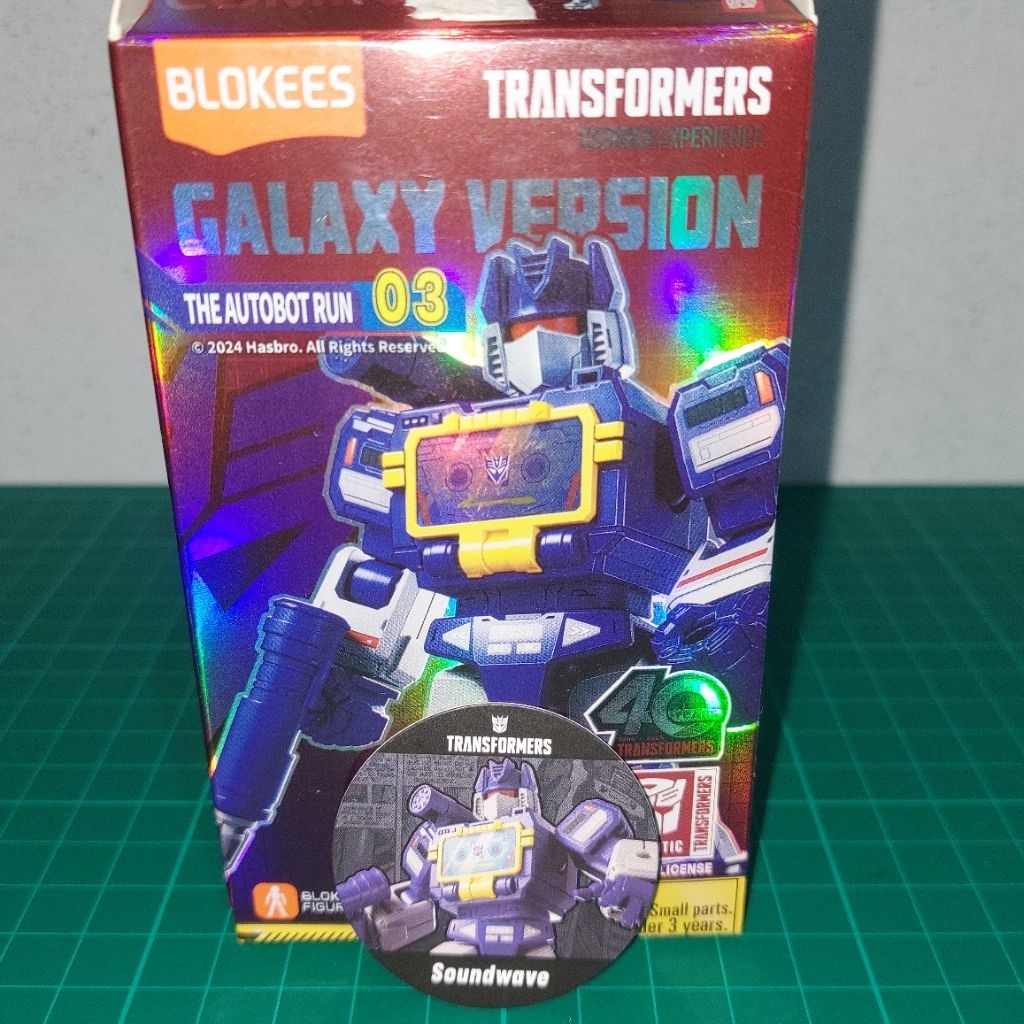 Jual Blokees Transformers GALAXY VERSION 03 "SOUNDWAVE" (OFC) | Shopee ...