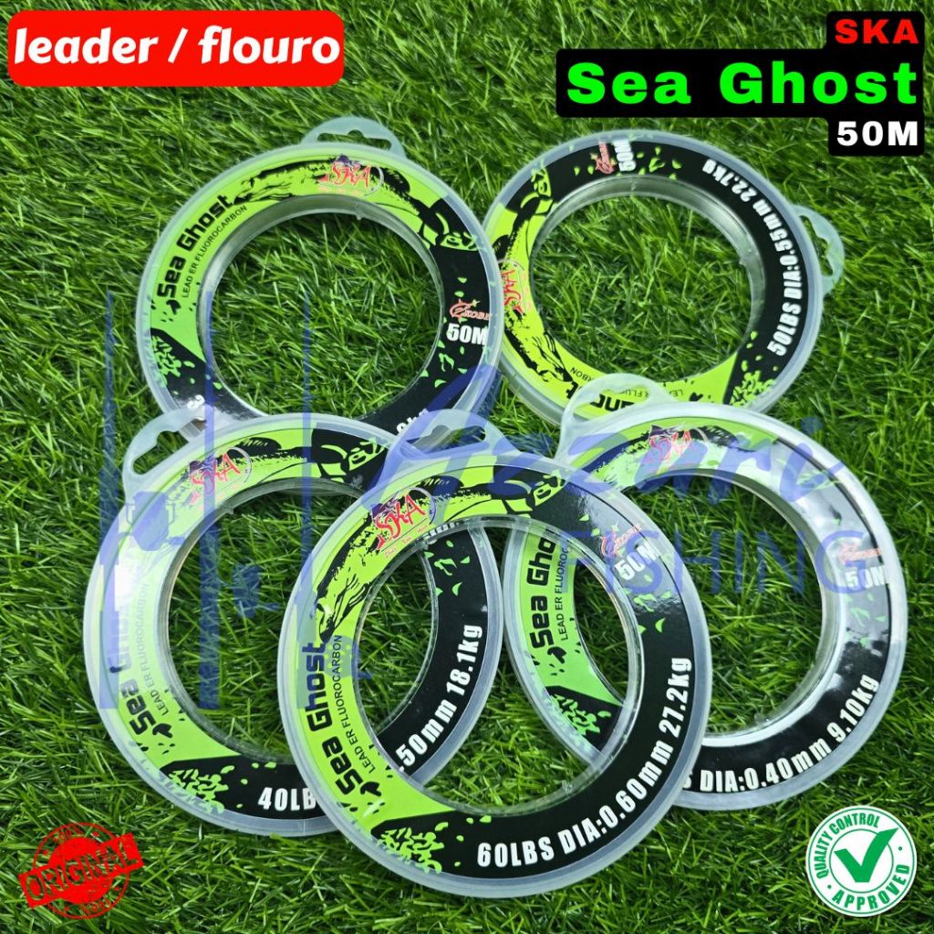 Jual LEADER SEA GHOST 50M / LEADER FLUOROCARBON | Shopee Indonesia