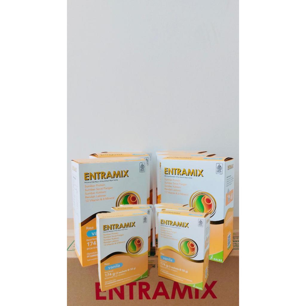 Jual Bundle 6 box Susu Entramix Vanilla Cokelat 6 box | Shopee Indonesia