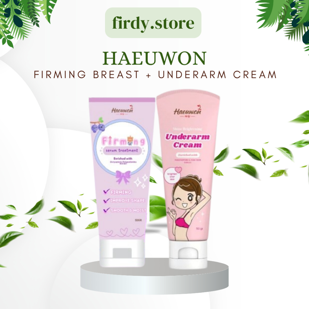 Jual Haeuwon Shine Brightening Axxilary Underarm Cream + Haeuwon ...