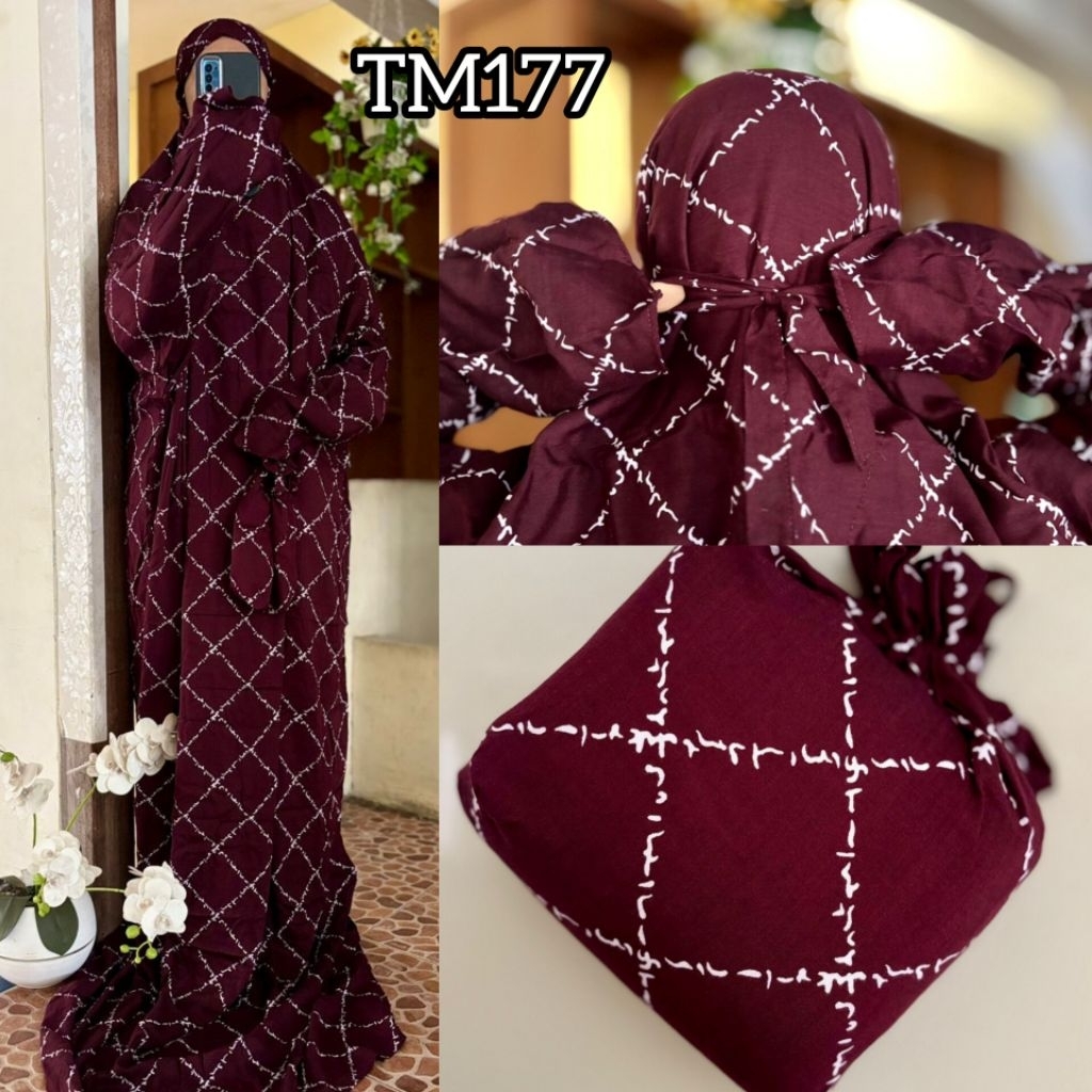 Jual Mukena Terusan Dewasa Motif Hadramaut terusan Motif Dewasa ...