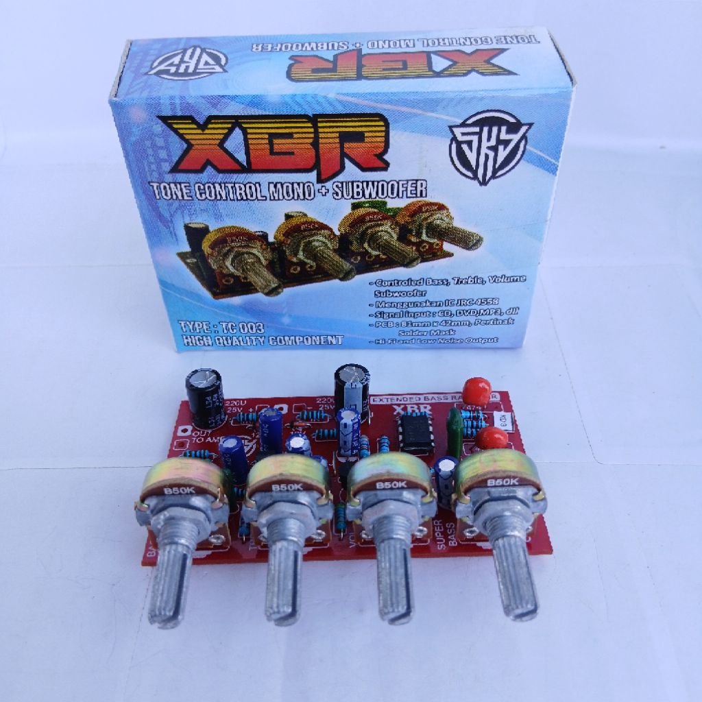 Jual Kit Tone Control Mono + Subwoofer XBR SKY TC 003 Original High ...