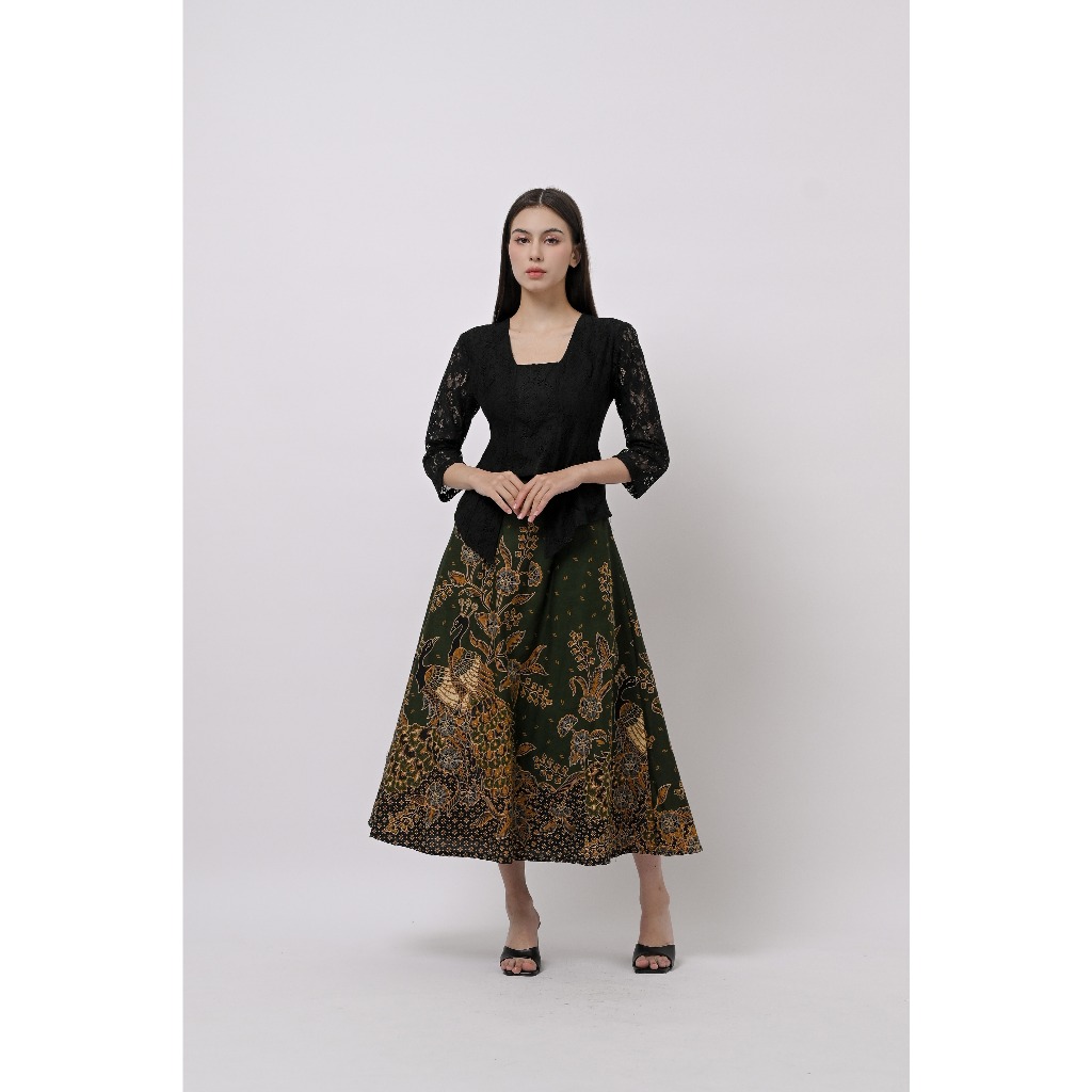 Jual Tradiciobatik Tiya Setelan Wanita Kebaya dan Rok Modern Kekinian | Shopee Indonesia