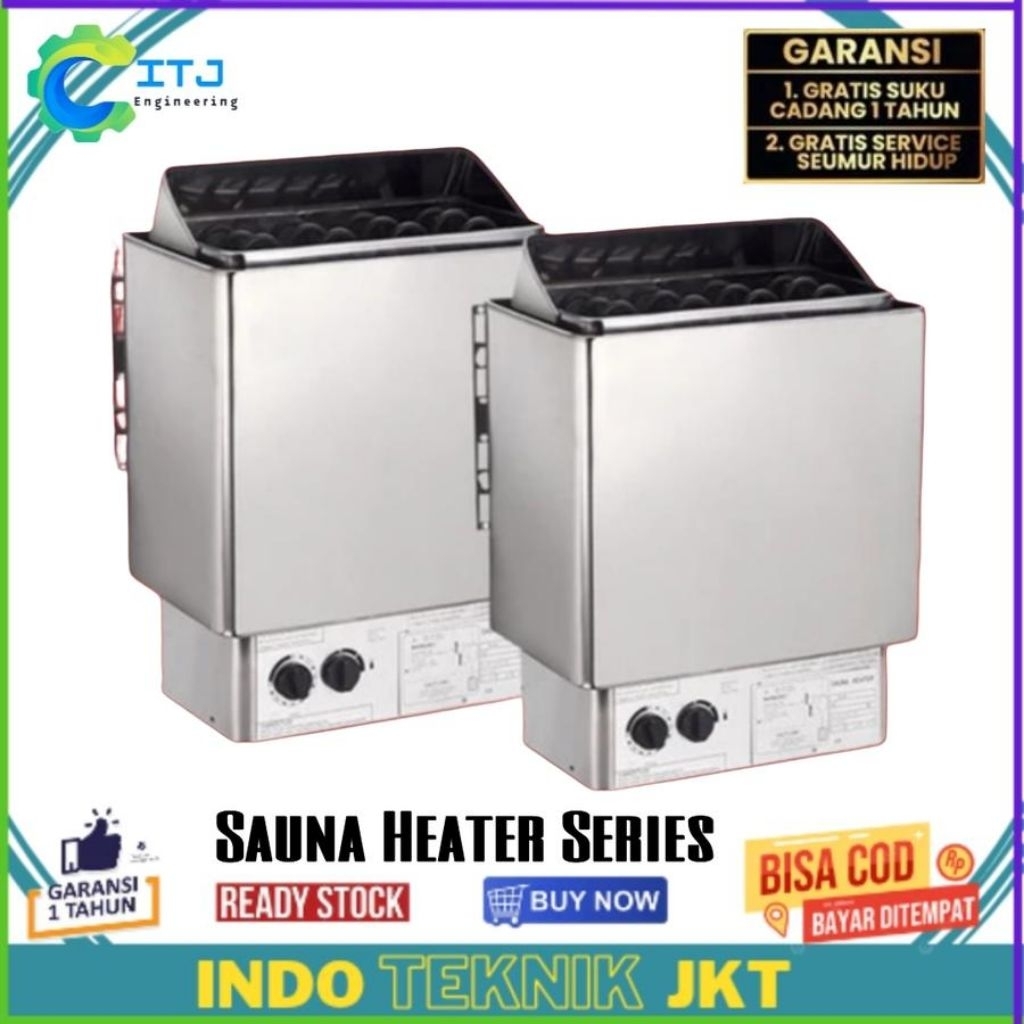 Jual Tungku Sauna Kolam Renang Spa Heater Internal Control 3Kw Mesin ...