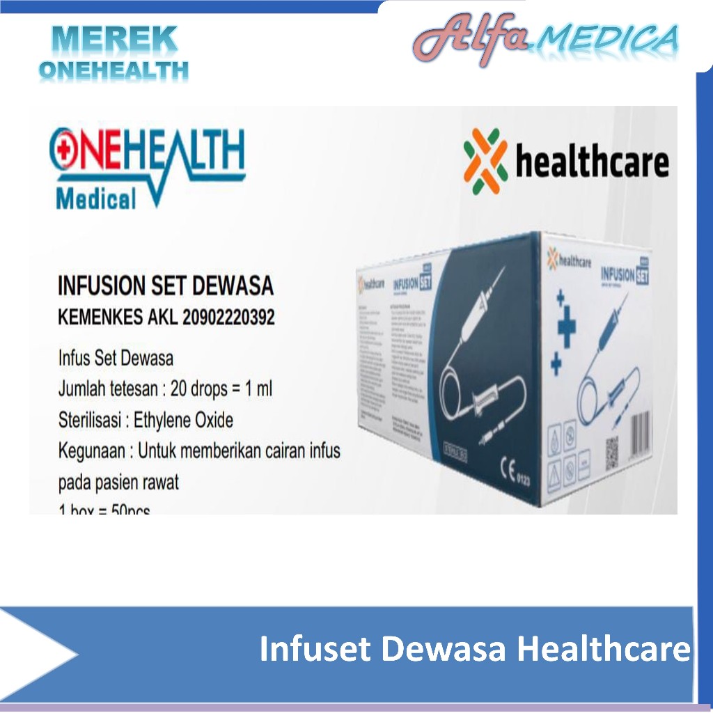 Jual infuset satuan / Selang Infus set / Infusion set GEA / health care ...