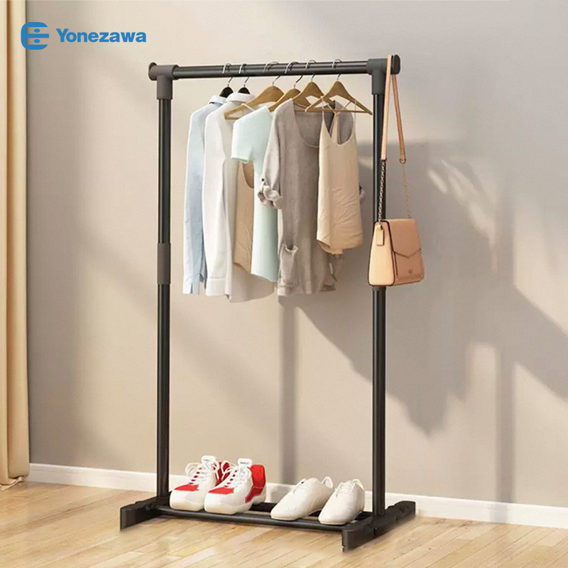 Jual YONEZAWA Stand Hanger Rak Gantungan Baju Rak Besi Portable Hanger ...
