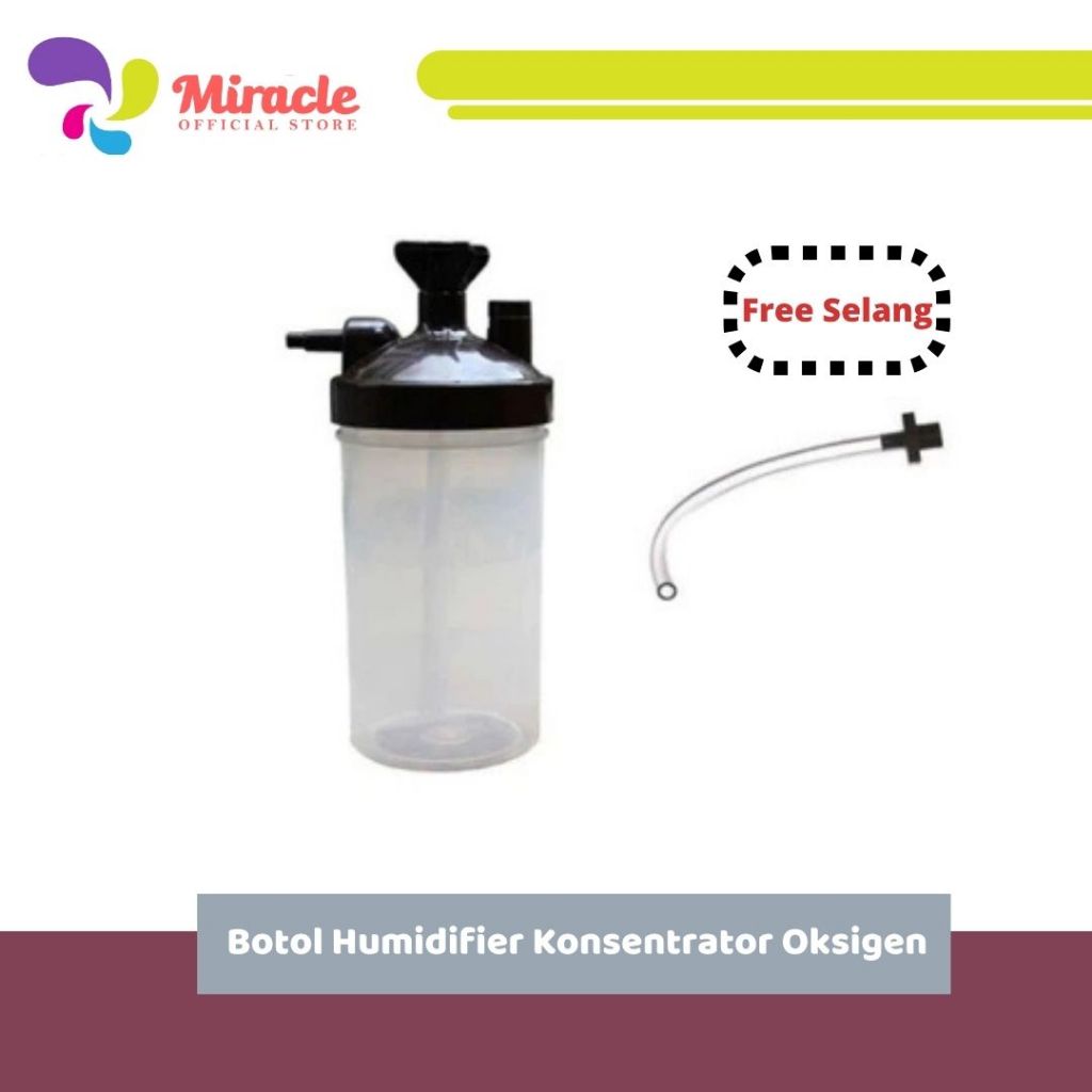 Jual Paket Botol Dan Selang Humidifier Konsentrator Oksigen | Shopee ...
