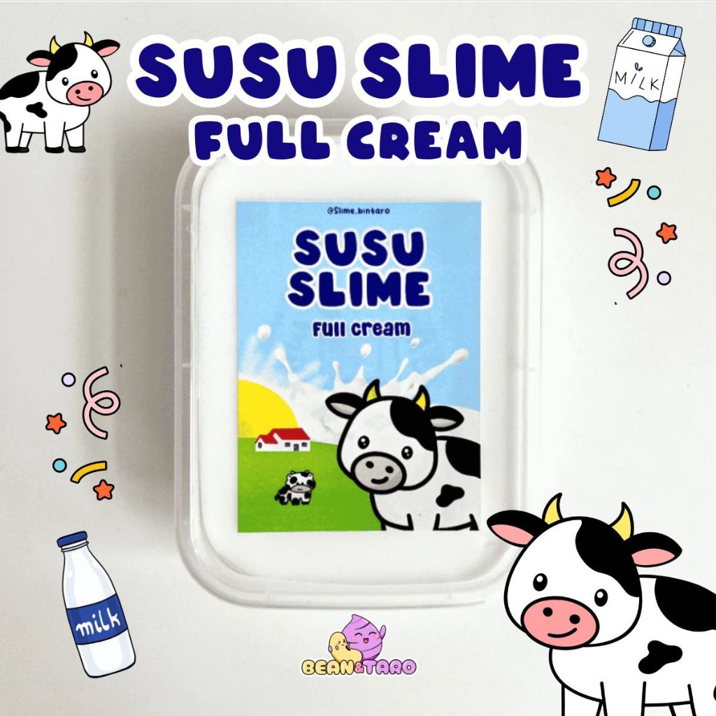 Jual SUSU SLIME FULL CREAM TOFU SLIME BY SLIME BINTARO || TOFU SLIME || 200 ML || MINUMAN ...