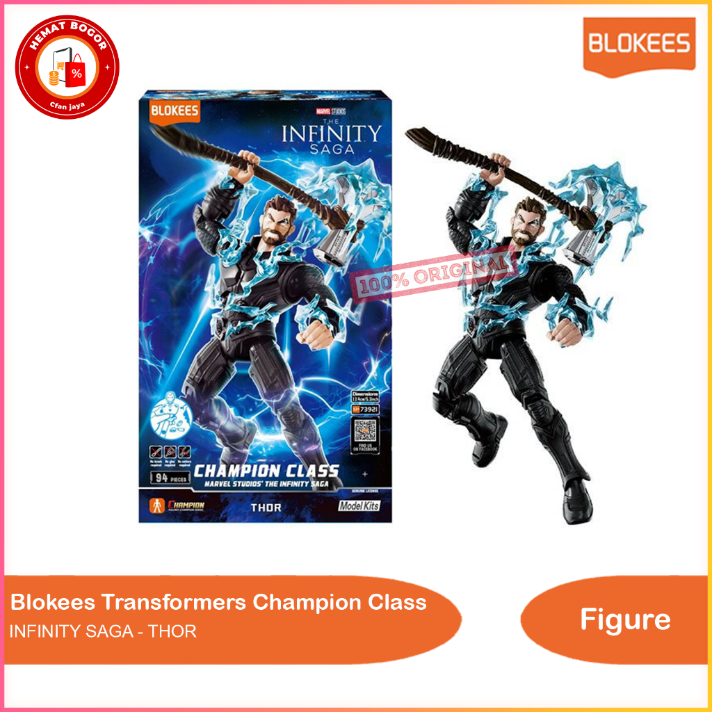 Jual Blokees Champion Class INFINITY SAGA - THOR - ORIGINAL PRODUCT ...
