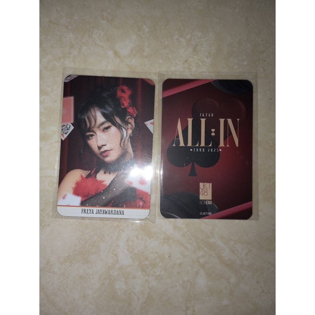 Jual photocard official freya jkt48 all in tour 2025 pc freya ...