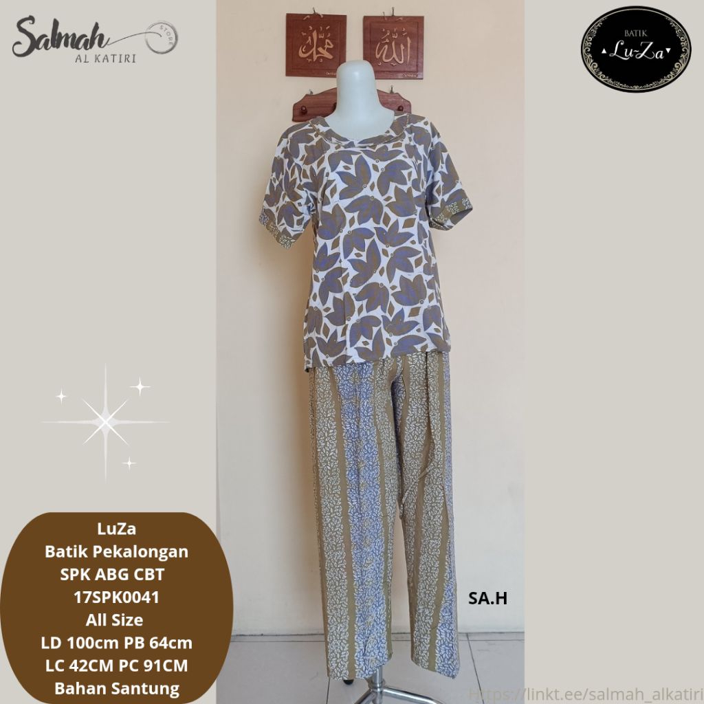 Jual Daster LuZa Batik Pekalongan SPK ABG CBT (H) | Shopee Indonesia