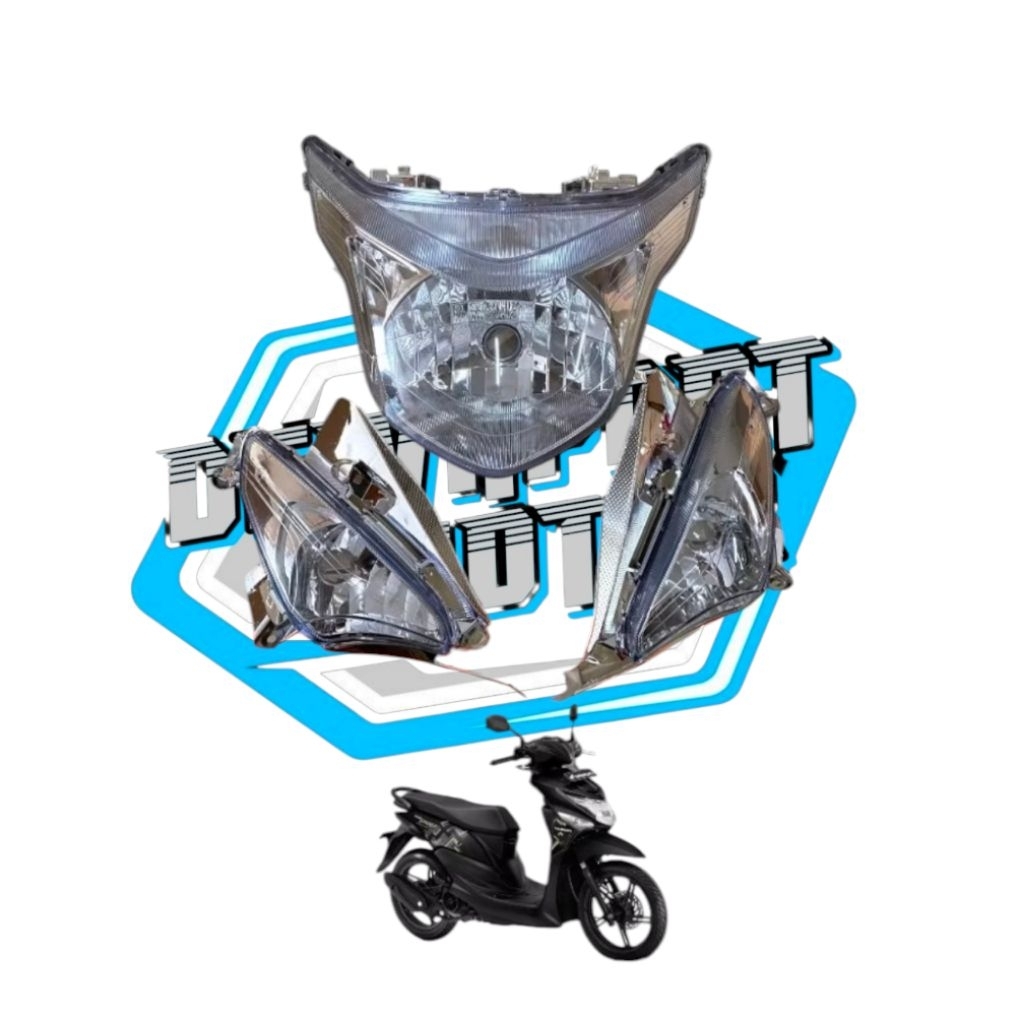 Jual Reflektor lampu depan sein honda Beat pop | Shopee Indonesia